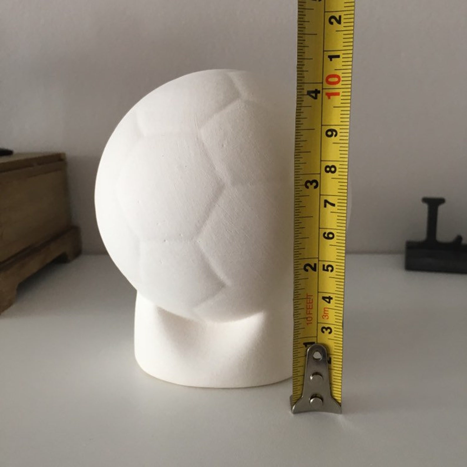 Ceramic Soccer Ball, Ceramic Bisque, Cash Box Ball, Gift for Boys ...