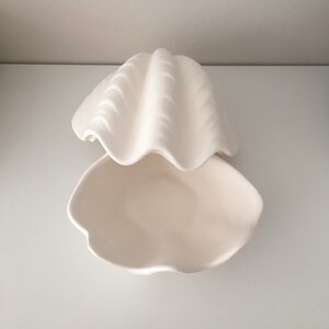 Ceramic Clam Shell, Ceramic Statue, Unfinished Clam, Paintable Ceramics ...