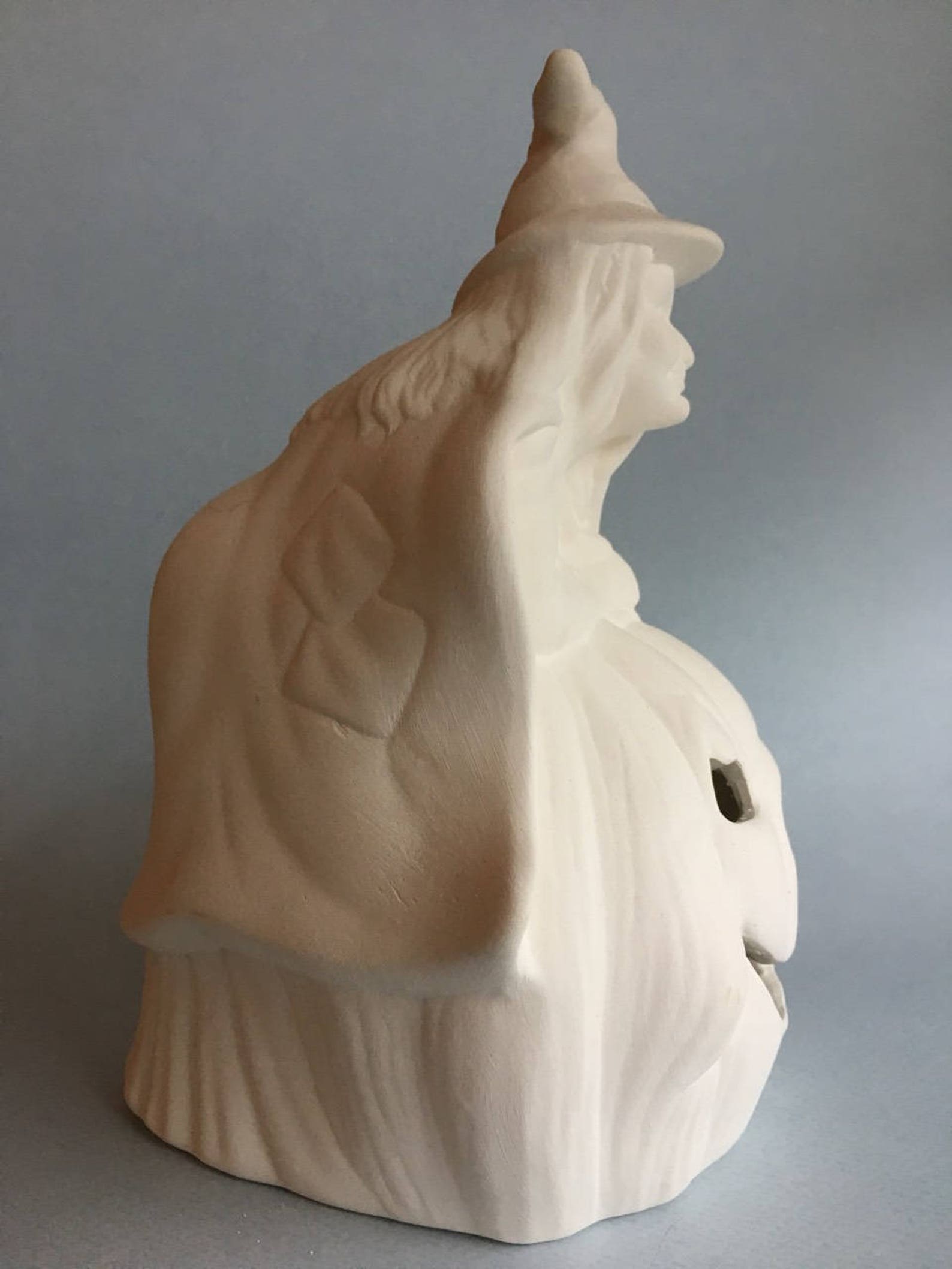 Halloween Decoration Ceramic Bisque Ceramic Candlestick - Etsy