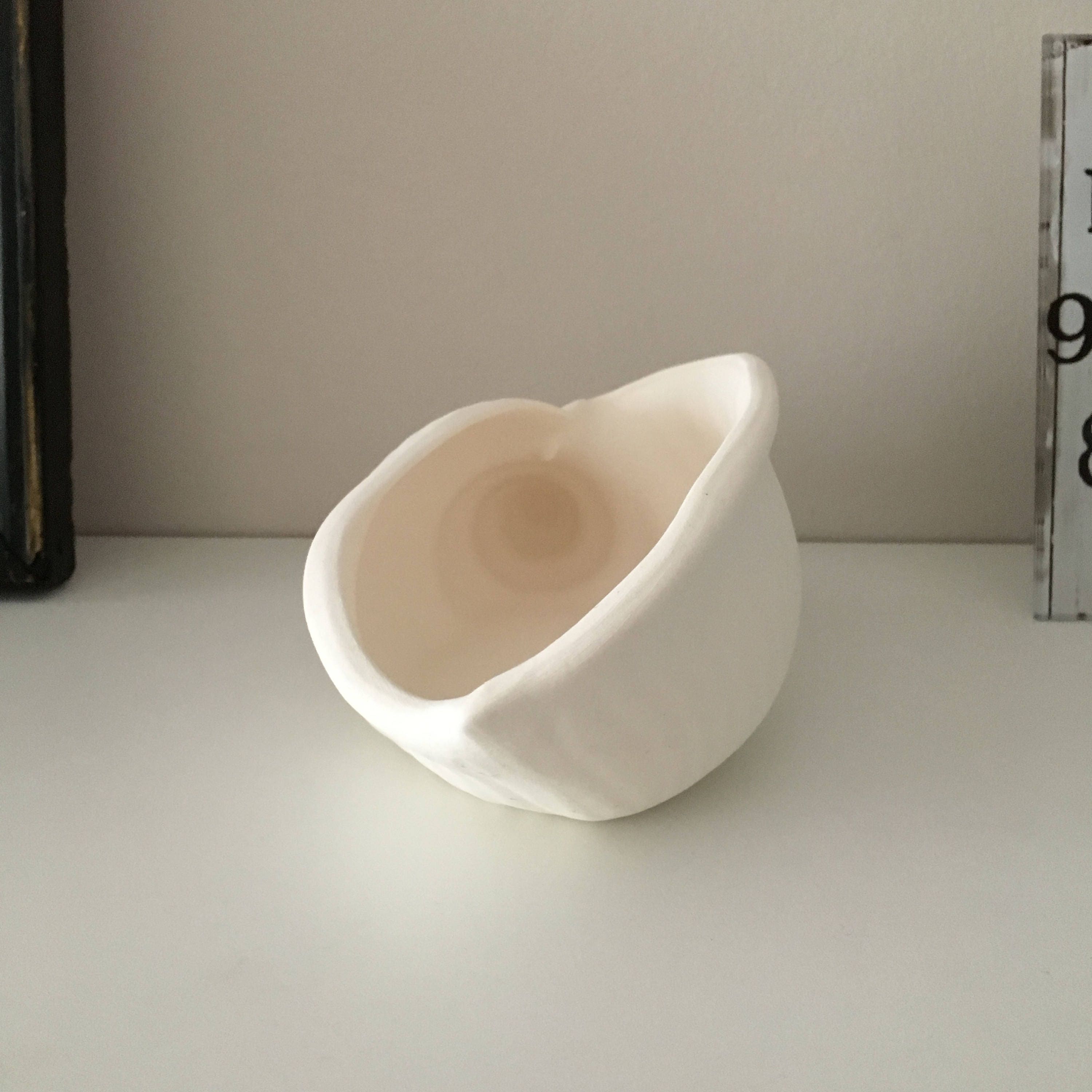 Handmade Ceramic Shell Planter Ready to Paint Sea Shell - Etsy