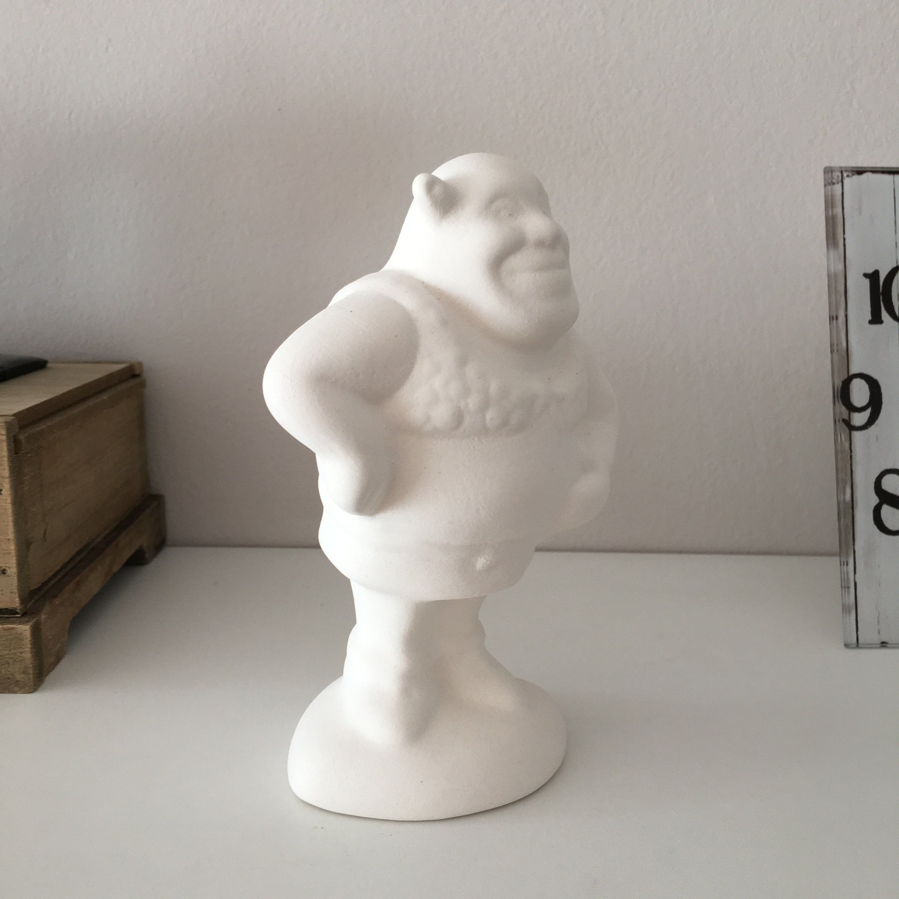 Ceramic Shrek Figure Mini Shrek Statue Ready to Paint - Etsy Finland