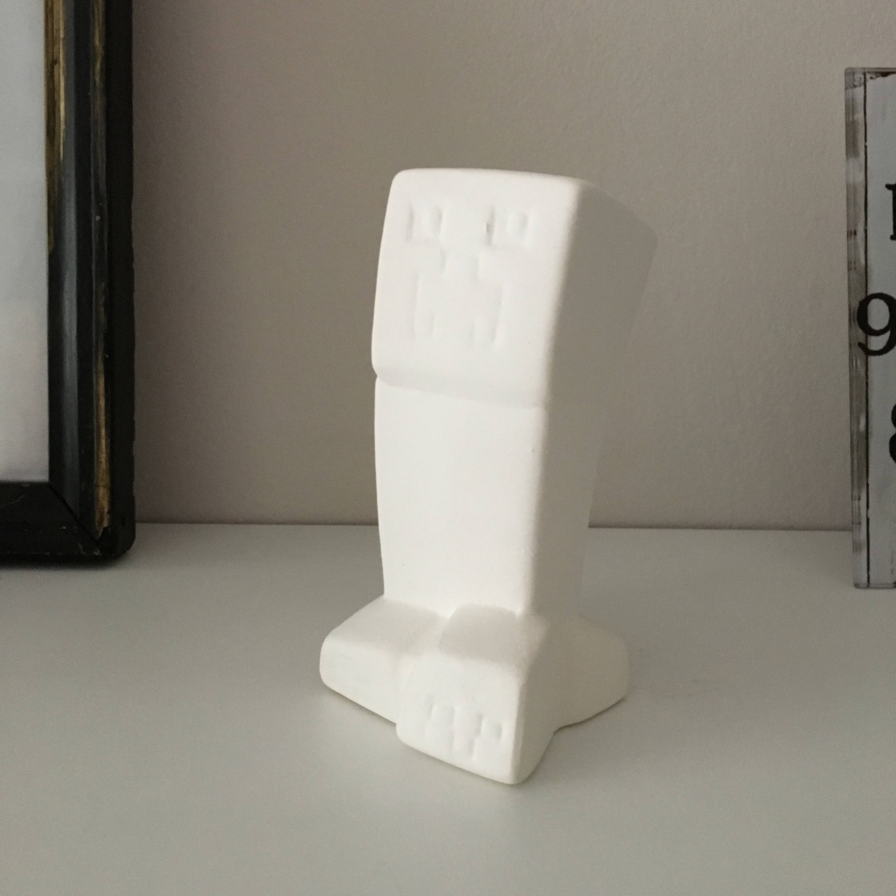 Ceramic Minecraft Figurine Ready to Paint Miniature Ceramic | Etsy