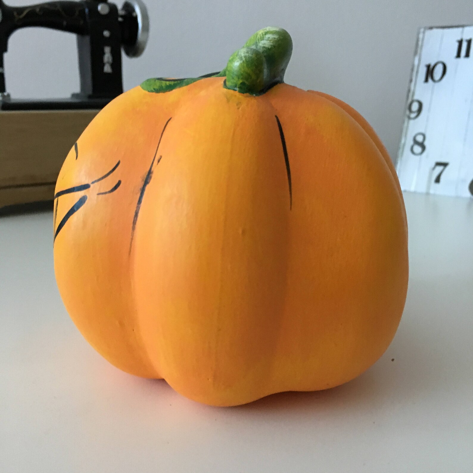 Ceramic Pumpkin Bank Coin Bank Piggy Banks Painted Pumpkin - Etsy