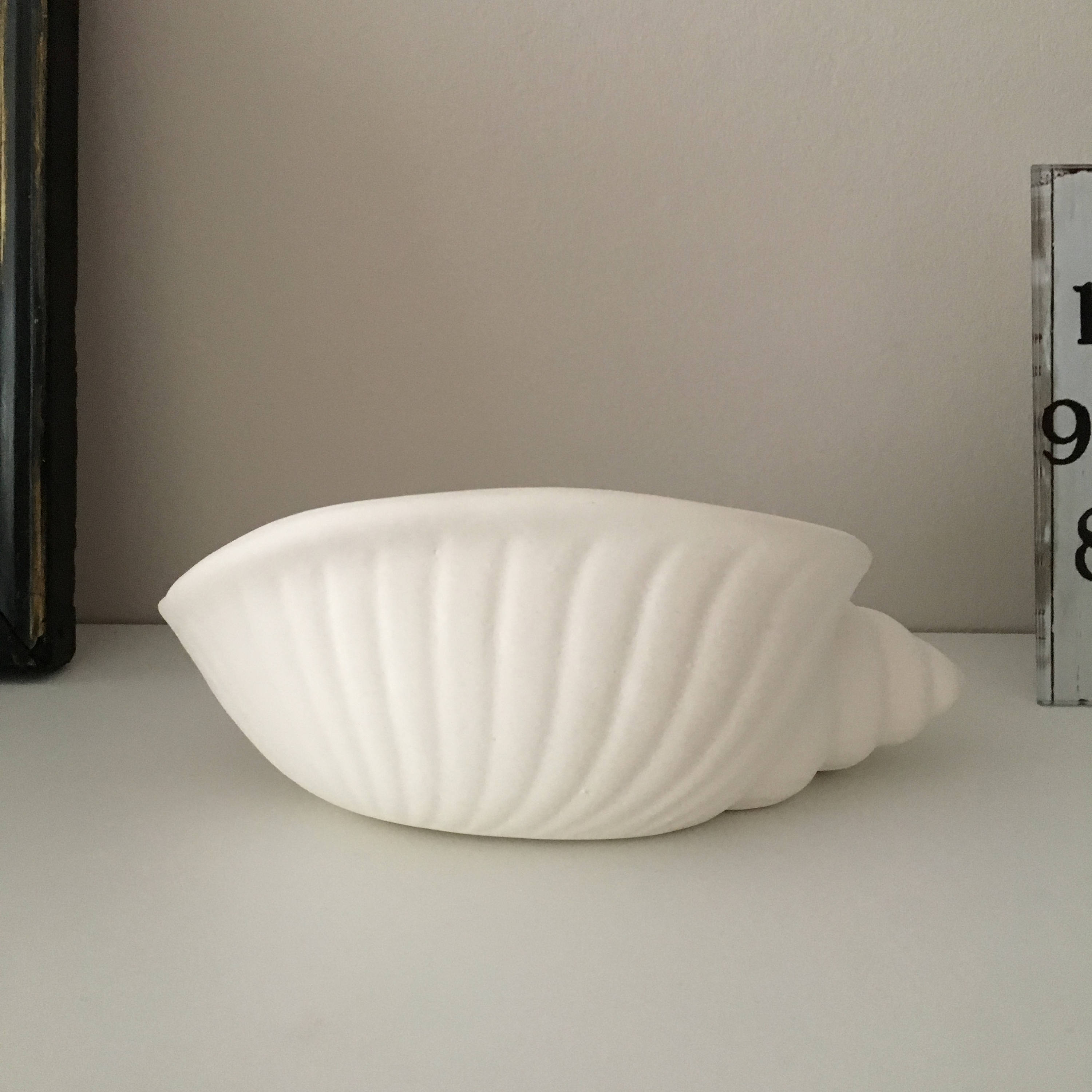 Handmade Ceramic Shell Planter Ready to Paint Sea Shell | Etsy