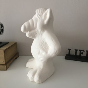 Alf Statue, Alf Bisque Doll, Alf the Alien Friend, Ceramic Alf Figure ...