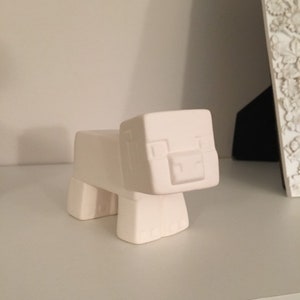Ceramic Minecraft, Minecraft Miniature, Minecraft for Paint, Minecraft ...