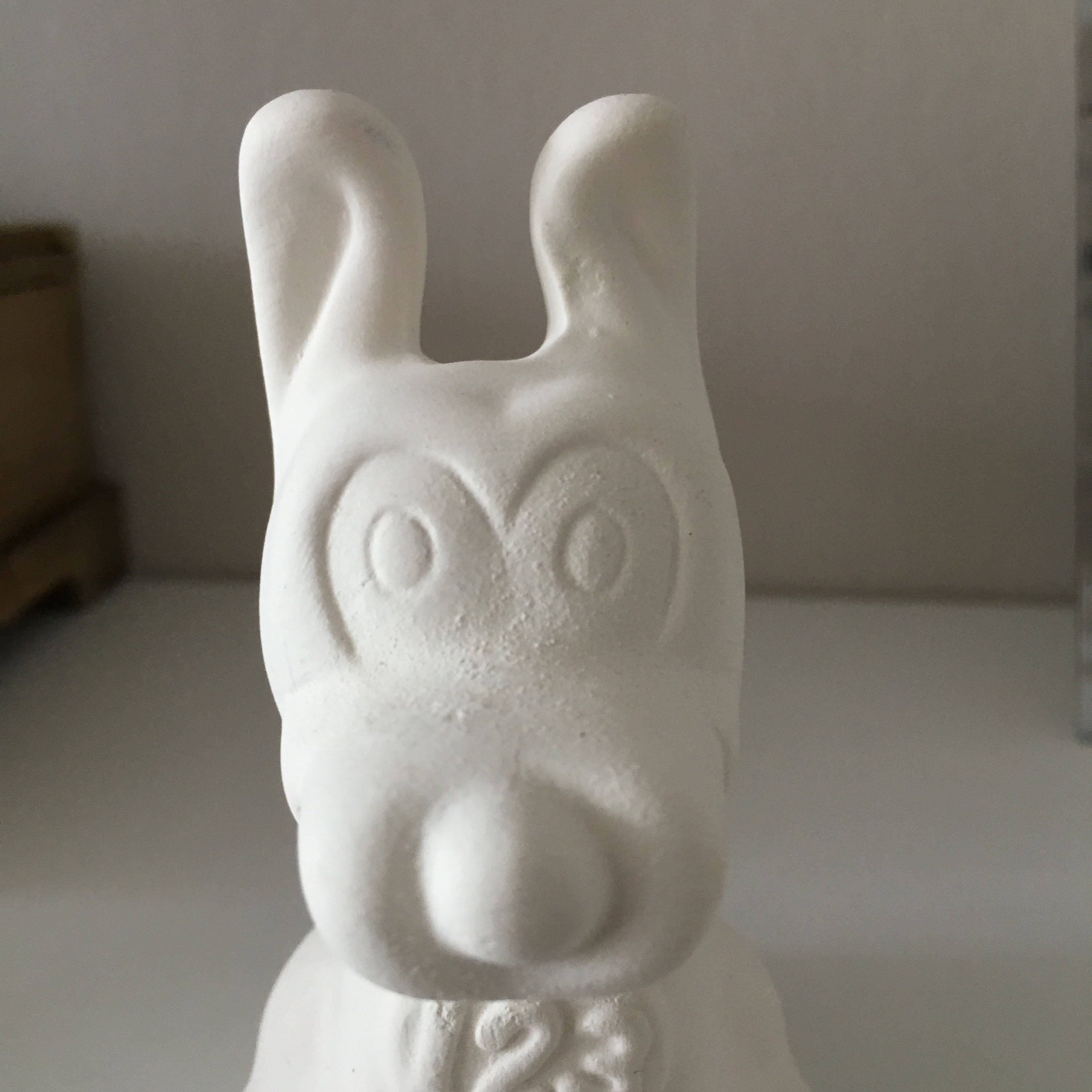 Ceramic Dog Miniature Ready to Paint Ceramic Bisque Dog to | Etsy