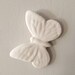Ceramic Butterfly on Wall Ready to Paint Bisque Home Decorations Kids ...