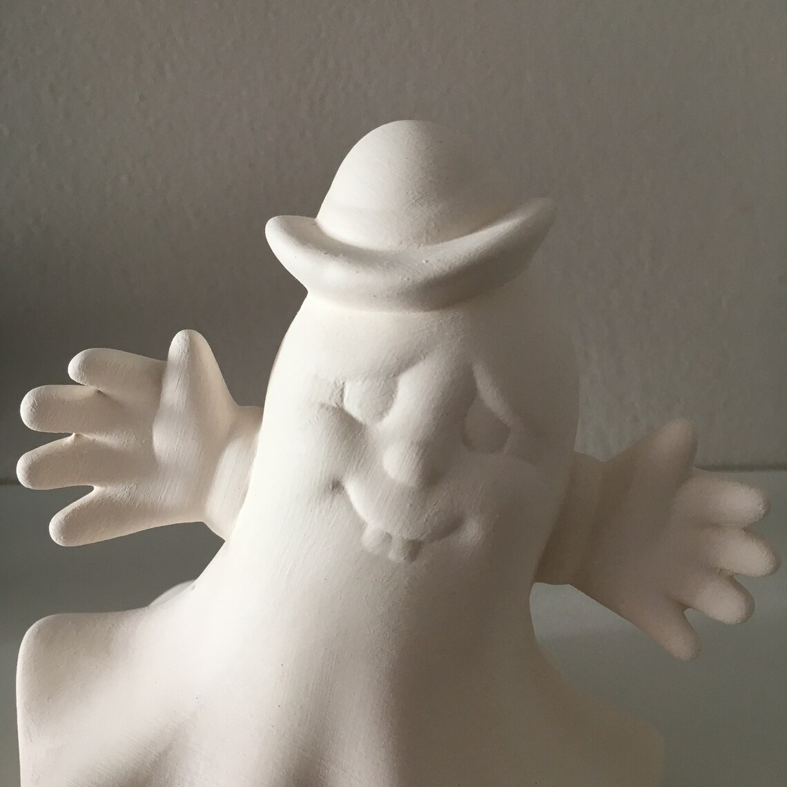 Halloween Decoration Ready to Paint Ceramic Ghost Ceramic - Etsy