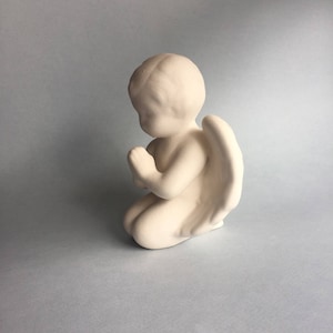 Ceramic Angel Figurine, Valentines Day Gift, Ceramics to Paint ...