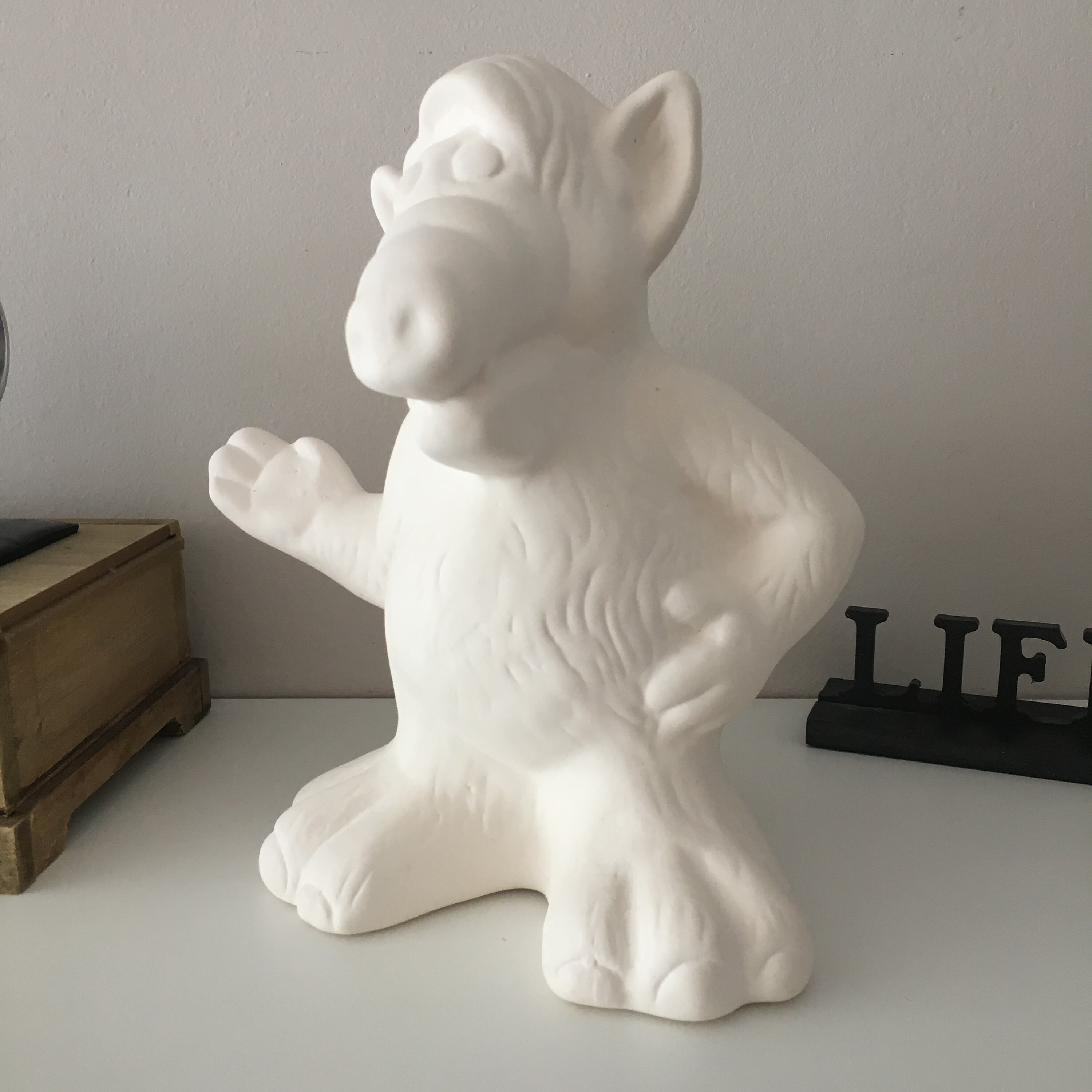 Alf Statue Alf Bisque Doll Alf the Alien Friend Ceramic Alf - Etsy UK