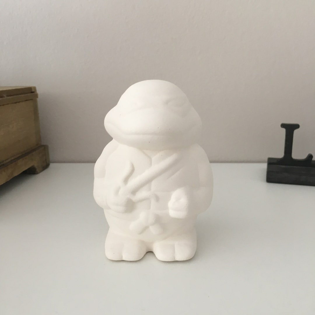 Ceramic Ninja Turtle - DIY Paint Your Own Ninja Turtles Figurine, Fun ...