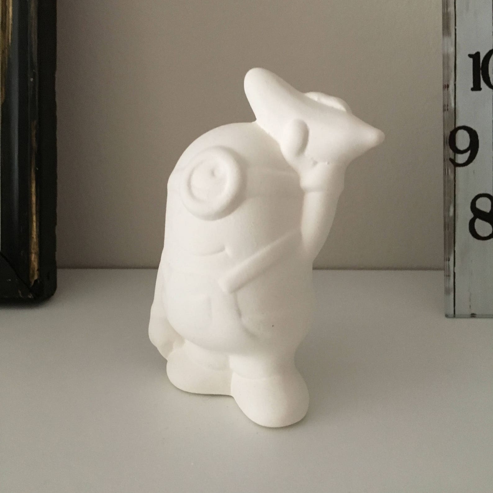 Ceramic Minion Figurine Ready Paint Ceramic Bisque Minions - Etsy