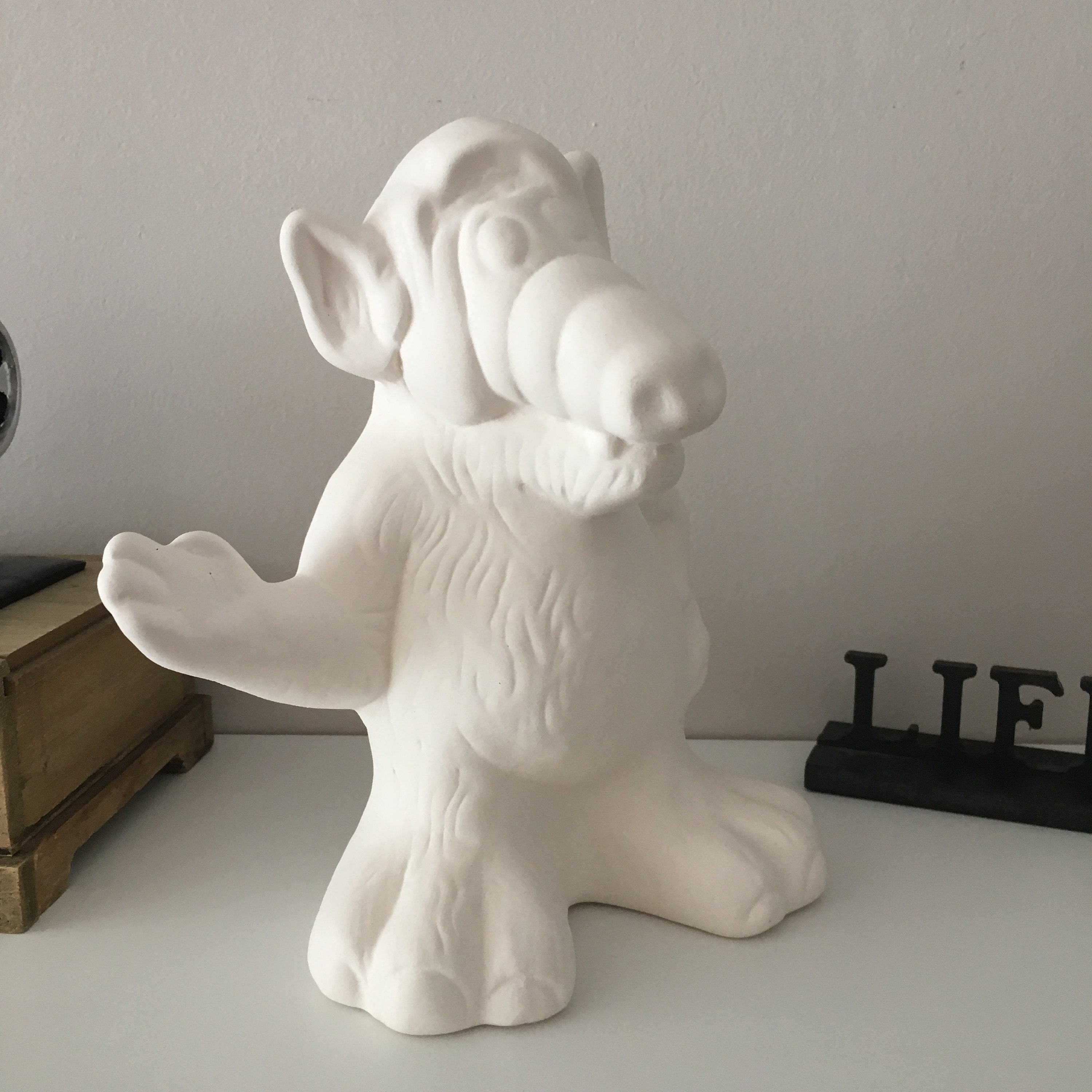 Alf Statue Alf Bisque Doll Alf the Alien Friend Ceramic Alf - Etsy UK