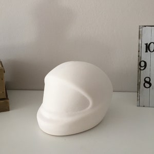 Ready to Paint, Ceramic Helmet, Motor Helmets, Handmade Figurines ...