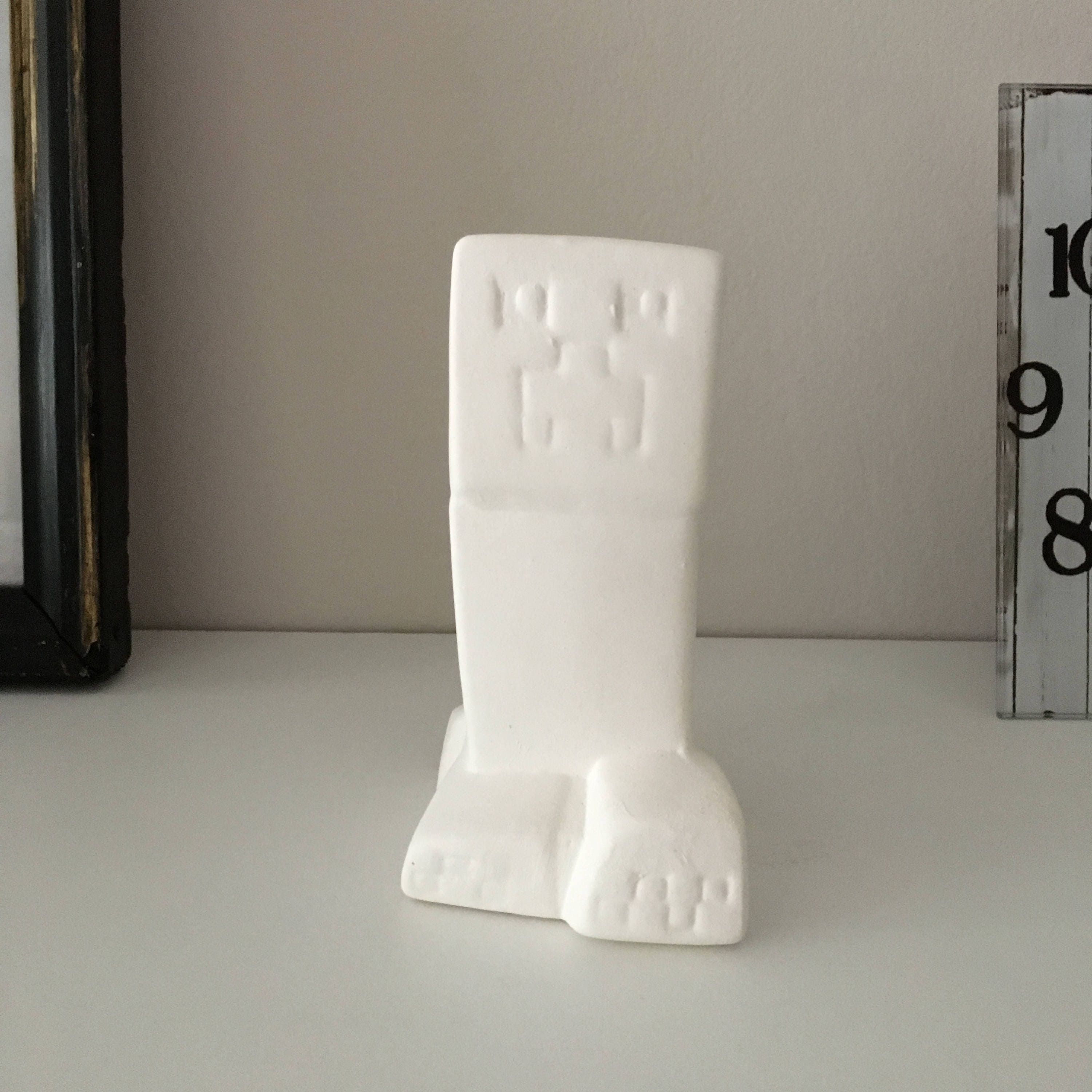 Ceramic Minecraft Figurine Ready to Paint Miniature Ceramic | Etsy