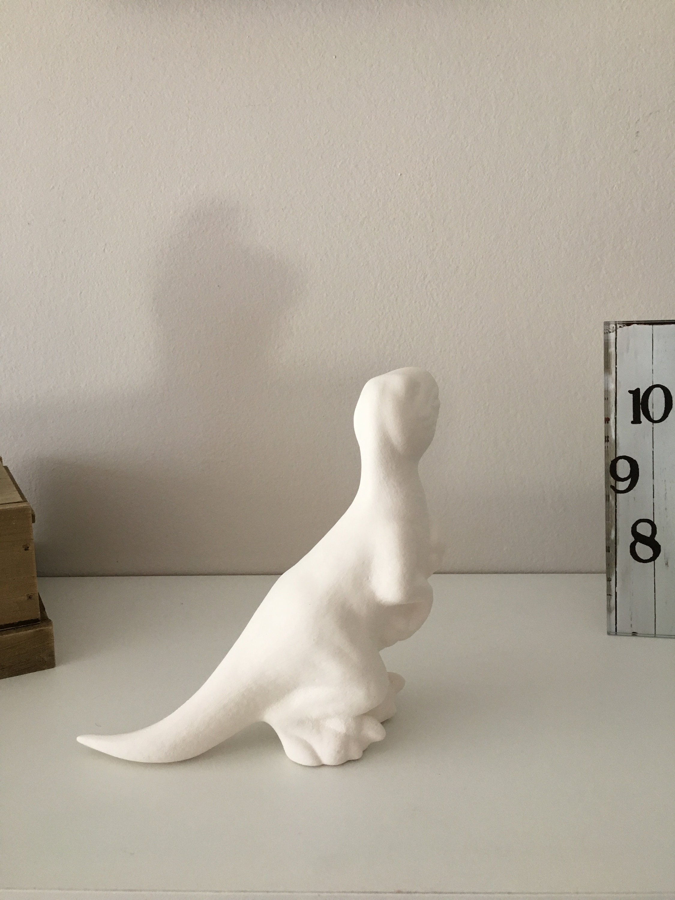 Ready to Paint Ceramic Dinosaur Handmade Ceramics Unpainted - Etsy
