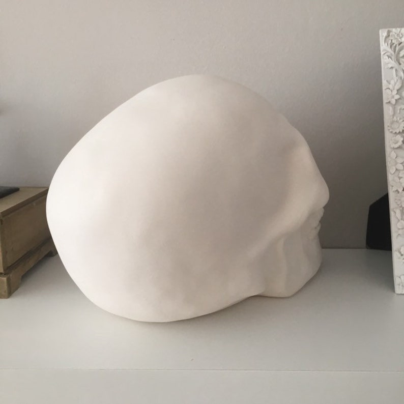 BIG Skull Halloween Decor Ceramic Statue Ceramic Skull Day | Etsy