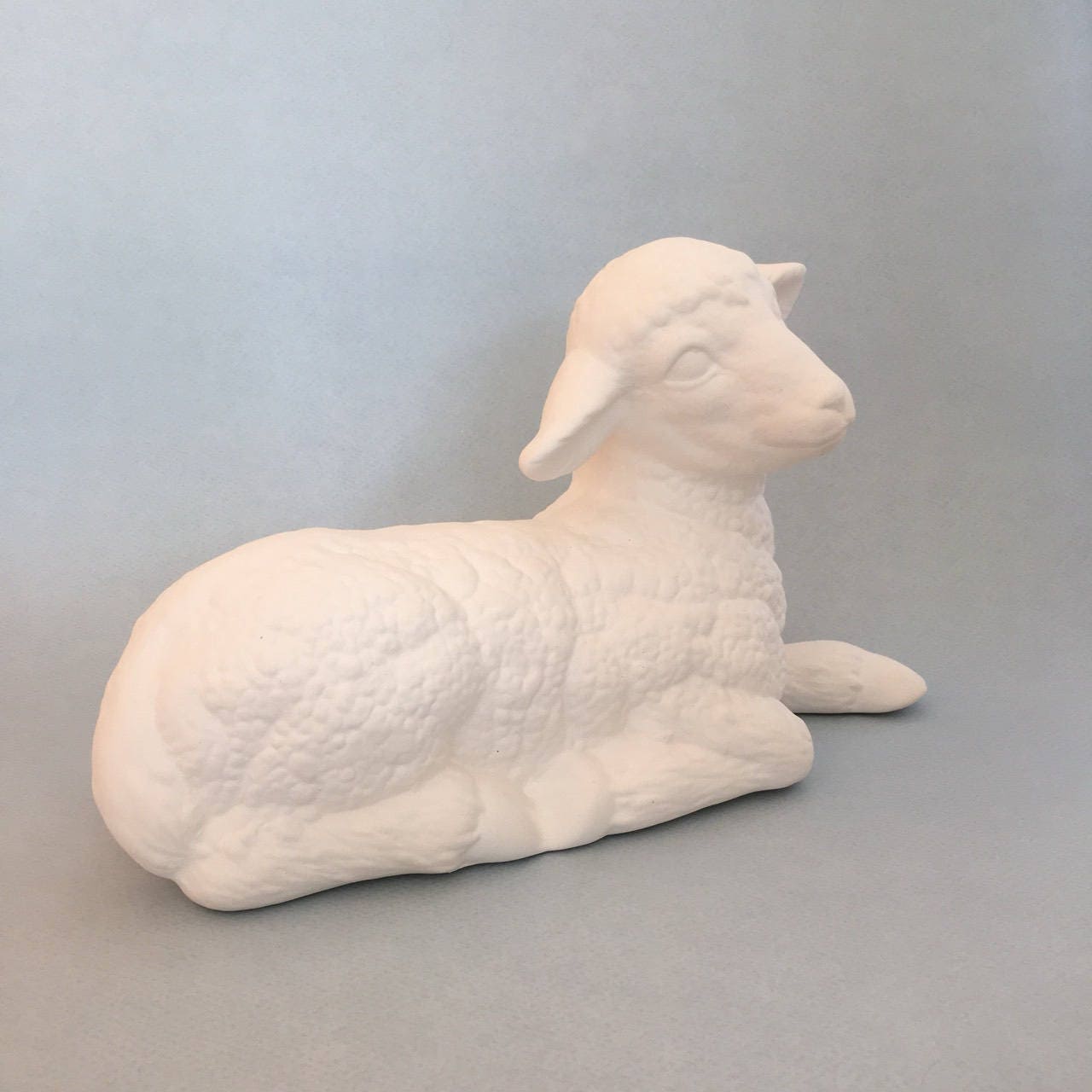 READY TO SHIP Christmas Lamb Ceramic Lamb Christmas Decor | Etsy