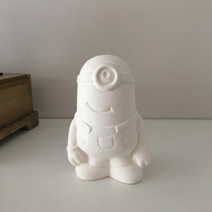 Ceramic Minion Figurines: DIY Paintable Set of 4 - Etsy