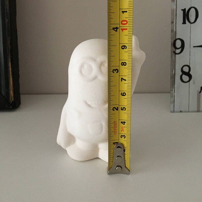 Ceramic Minion Figurine Ready to Paint Miniature Despicable Me ...