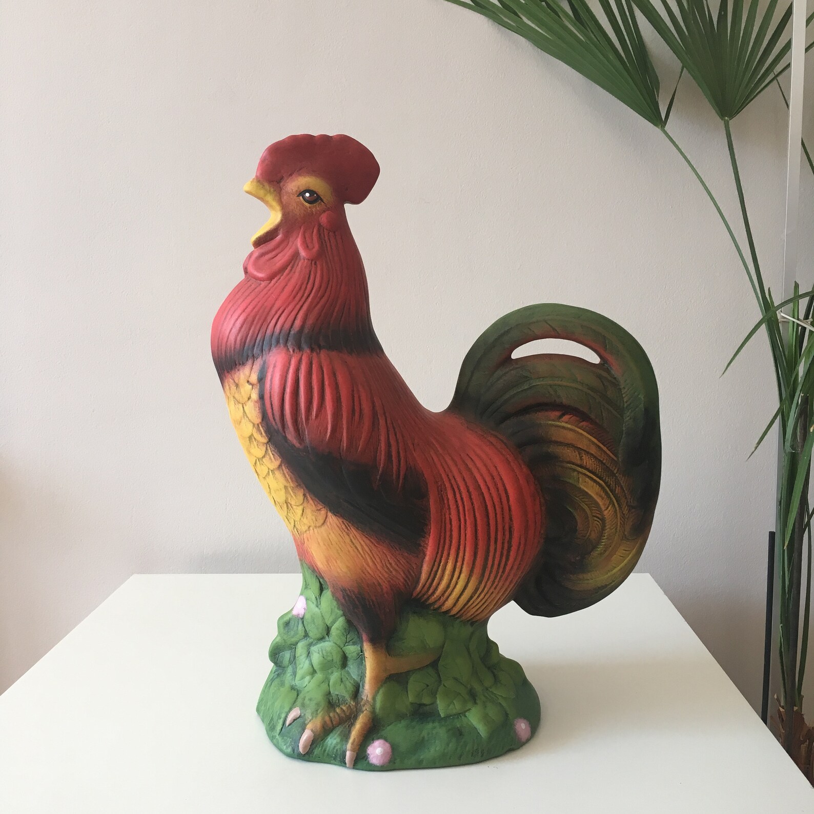 Ceramic Rooster Garden Decoration Home Decor Gift for Mom | Etsy