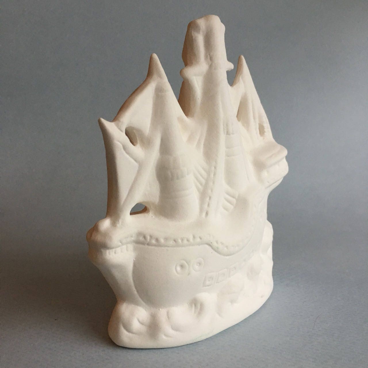 Ceramic Pirate Ship Ceramic Bisque Gift for Boys Ready to | Etsy