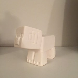 Ceramic Minecraft, Minecraft Miniature, Minecraft for Paint, Minecraft ...