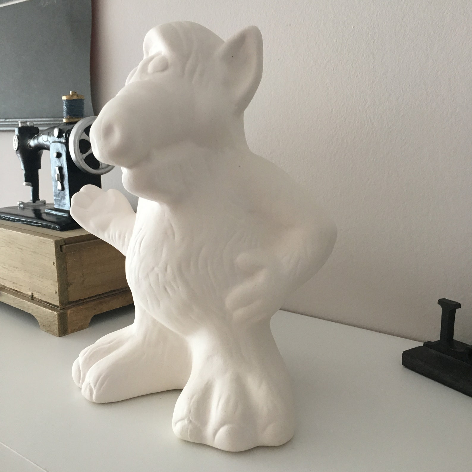 Alf Statue Alf Bisque Doll Alf the Alien Friend Ceramic Alf - Etsy