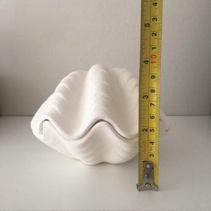 Ceramic Clam Shell, Ceramic Statue, Unfinished Clam, Paintable Ceramics ...