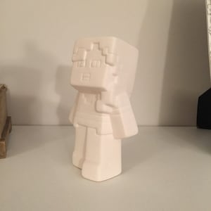 Minecraft Figurine, Ceramic Minecraft, Minecraft Party, Minecraft ...