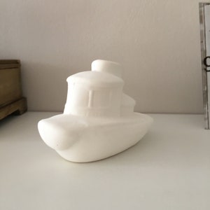 Ceramic Ship, Ready to Paint, Ceramic Bisque, Ceramic Miniatures, Boat ...