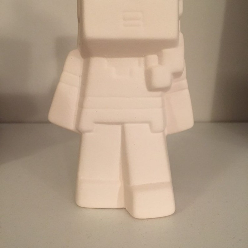 Minecraft Figurine, Ceramic Minecraft, Minecraft Party, Minecraft ...