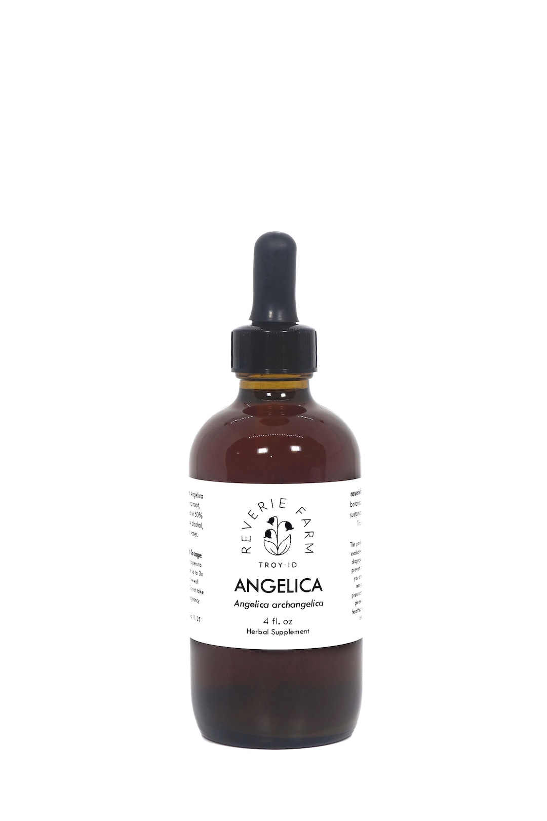 Angelica Root Tincture, Organic Angelica Archangelica Root - Etsy