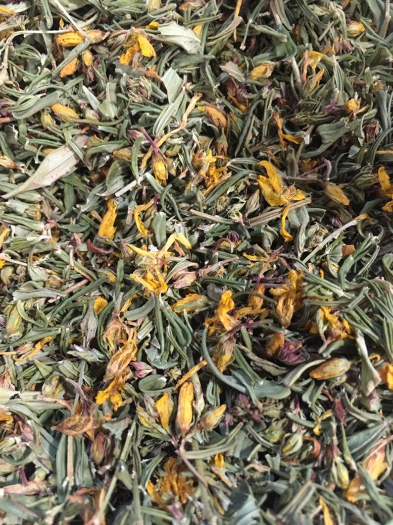 St. John's Wort Dried Herb, Hypericum Perforatum Sustainable USA Grown ...