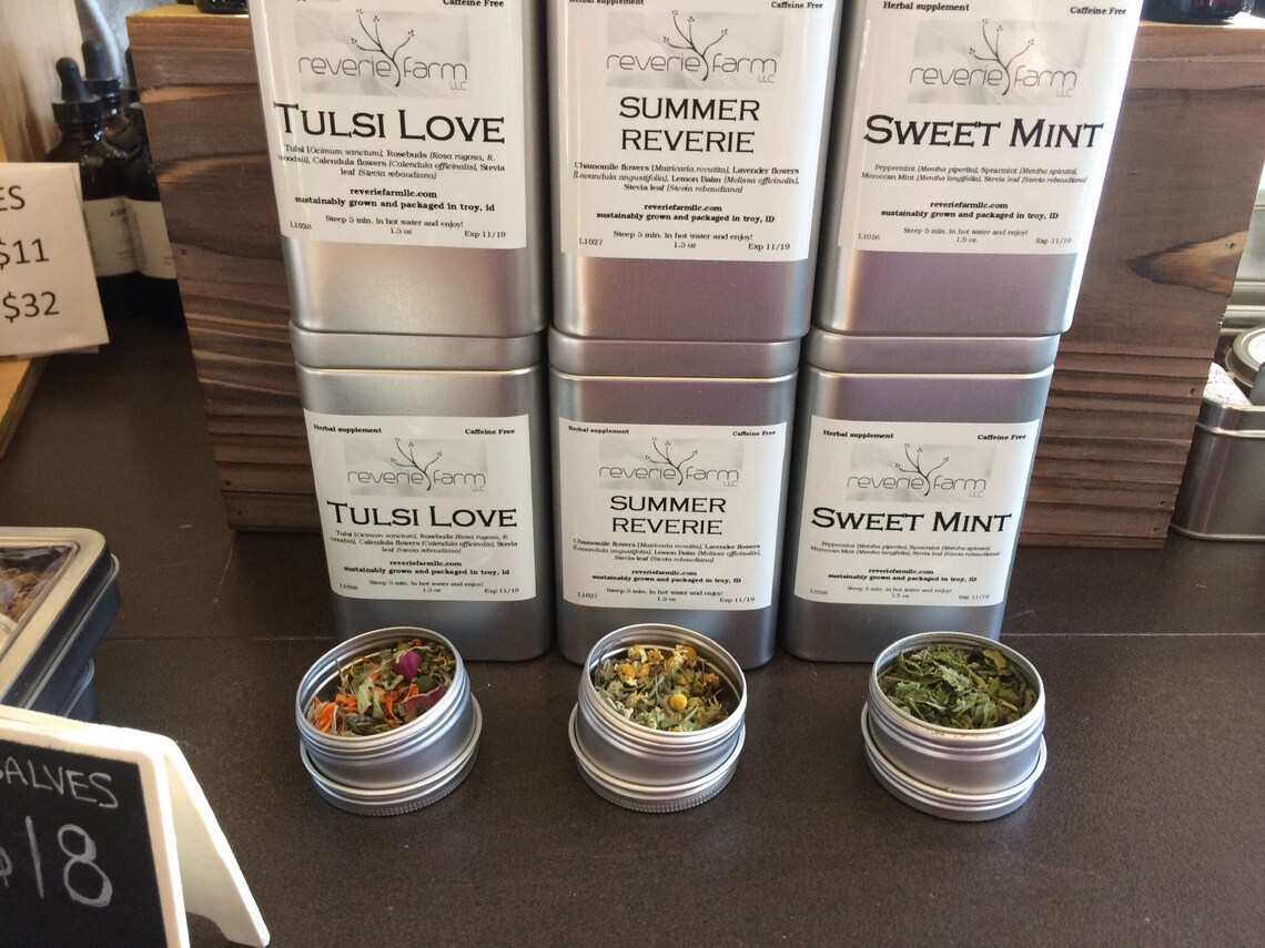 Tulsi Love, Herbal Tea With Tulsi, Holy Basil, Rosebuds, Calendula ...