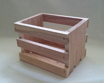 Handmade Keepsake Relax Crate Eco Friendly Small Wooden Crate Rustic ...