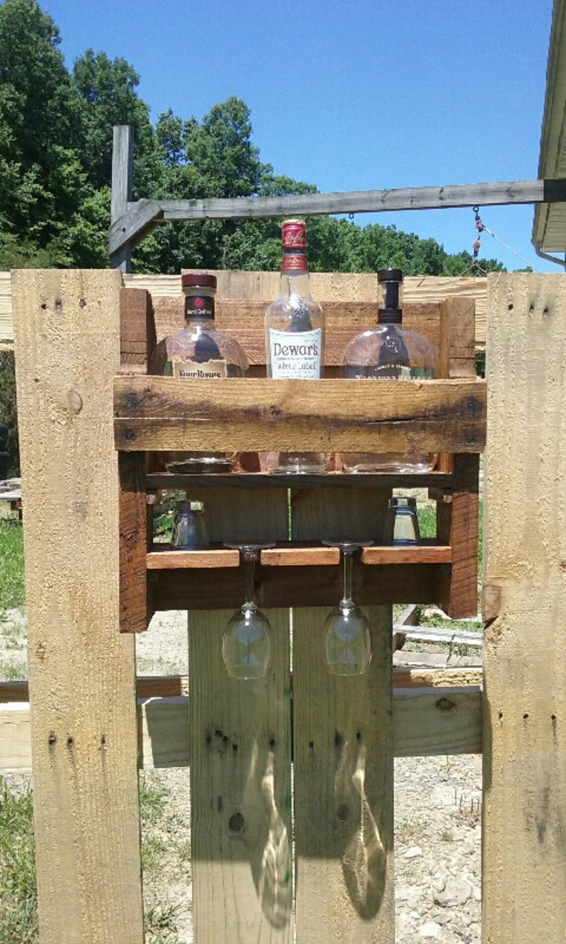 2-glass Wine Rack - Etsy