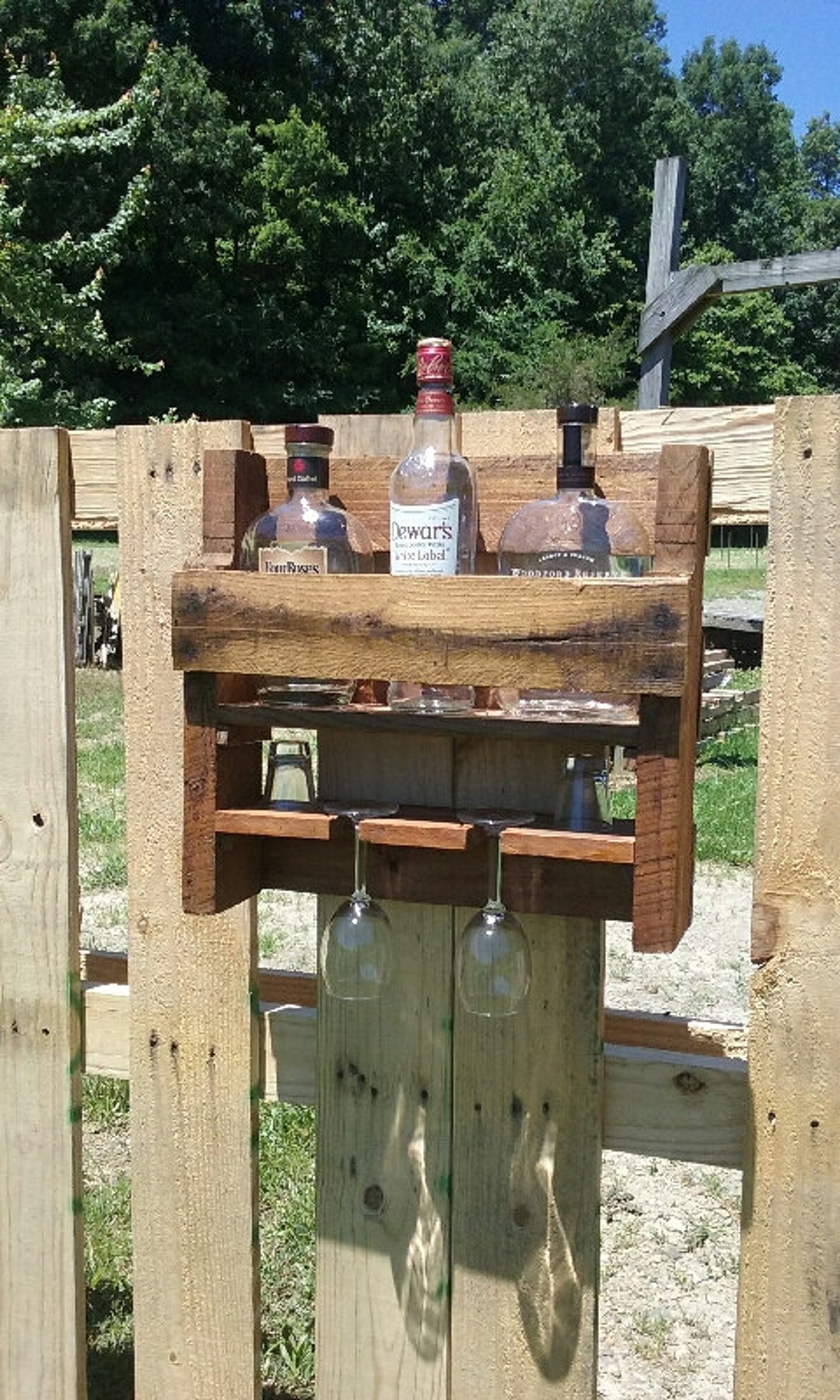 2-glass Wine Rack - Etsy