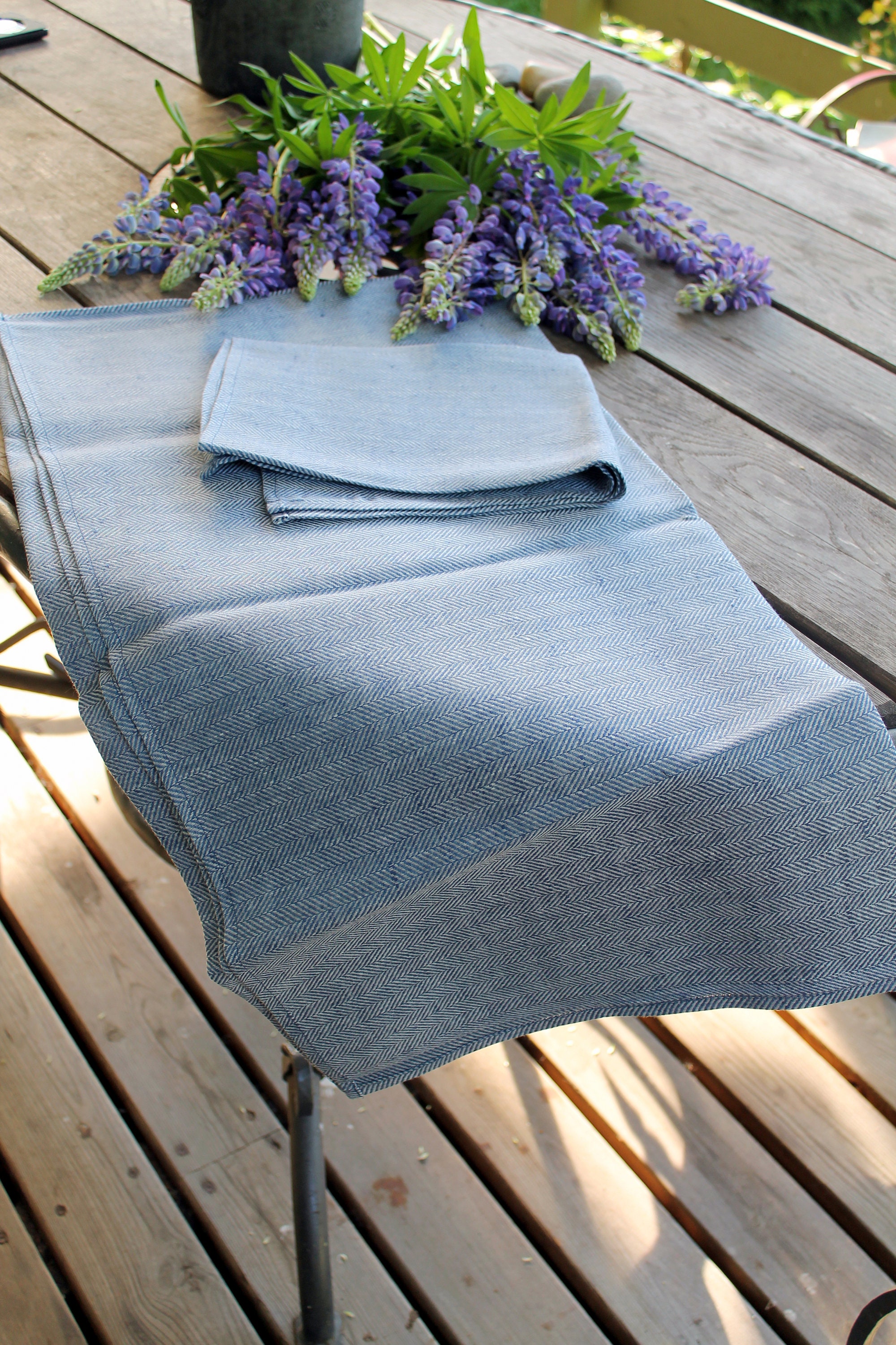 Towel Beach Blue Linen Bath Face Spa, Linen Gift Eco Shower for Baby ...