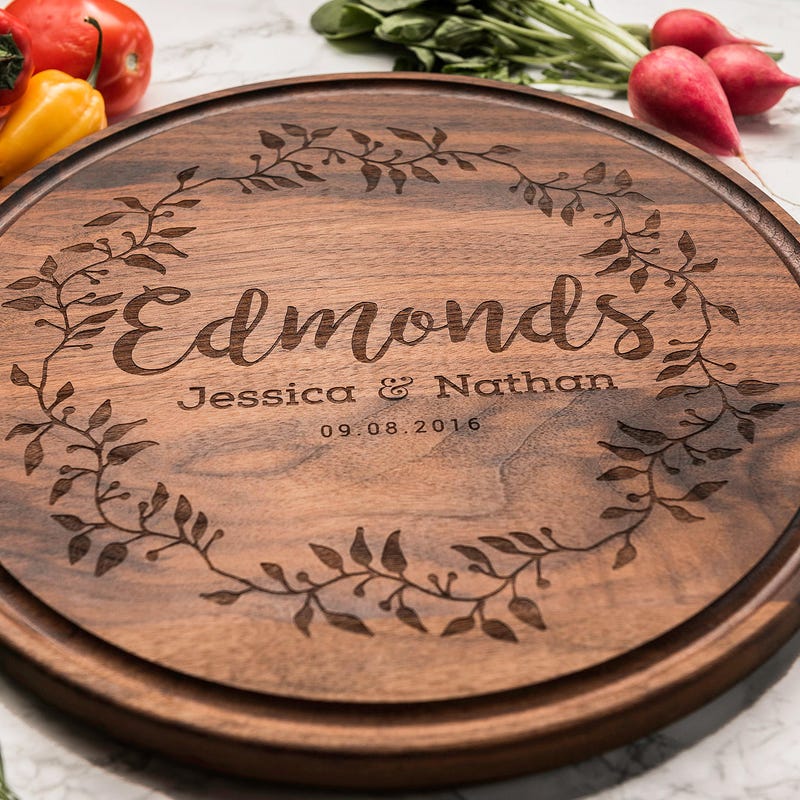 Round Cutting Board - Etsy
