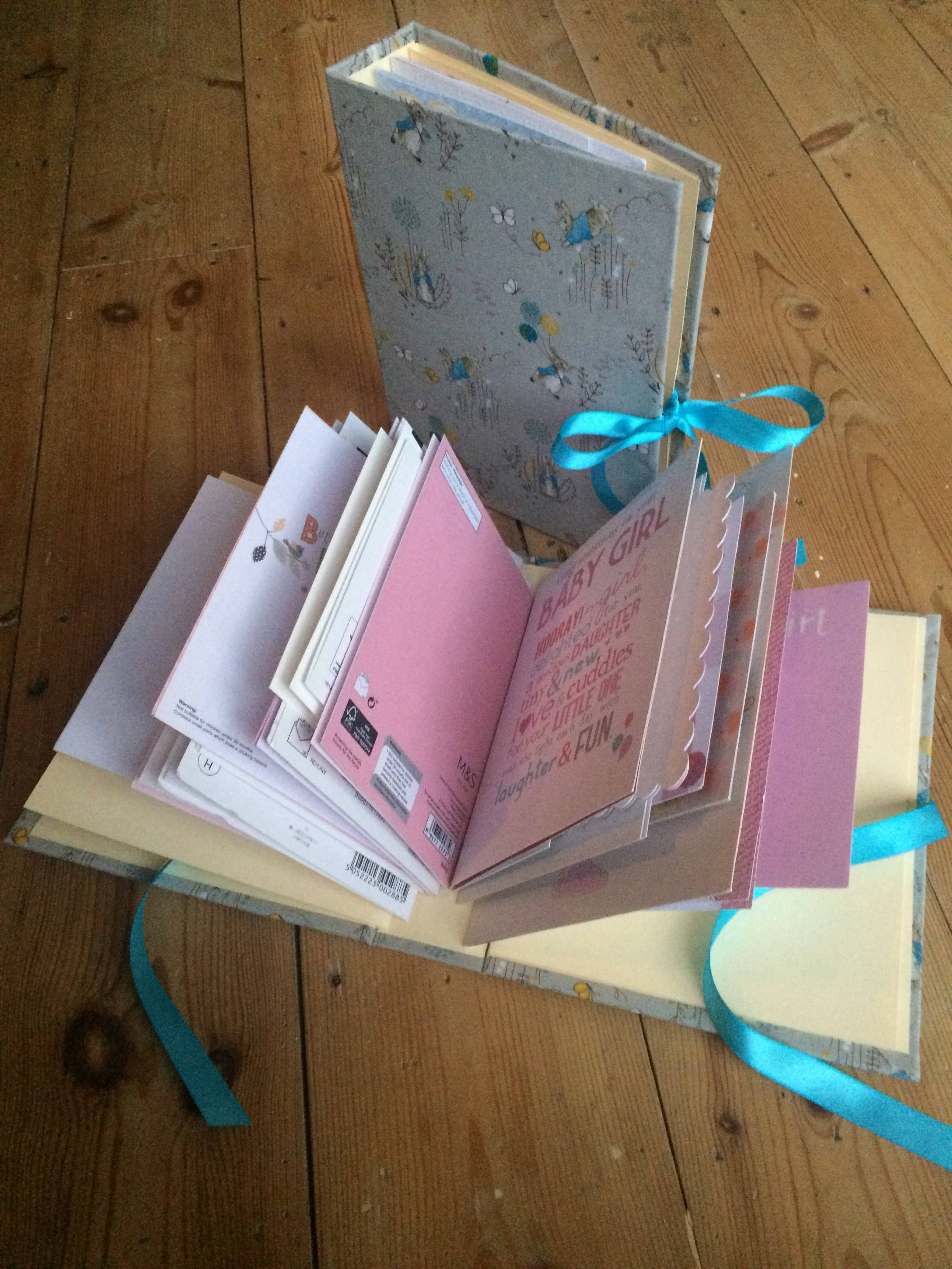 Custom Baby Card bound book/album - Etsy España