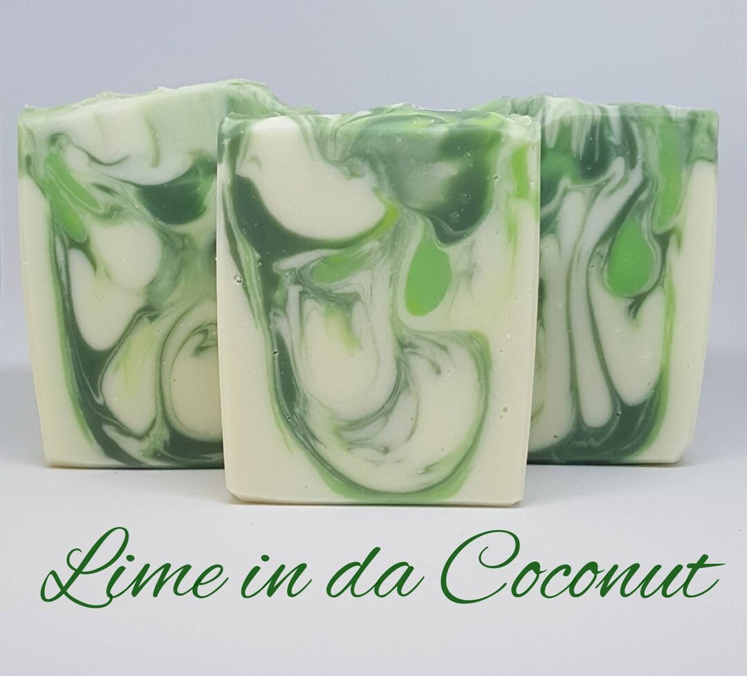 Lime in Da Coconut Handmade Soap - Etsy