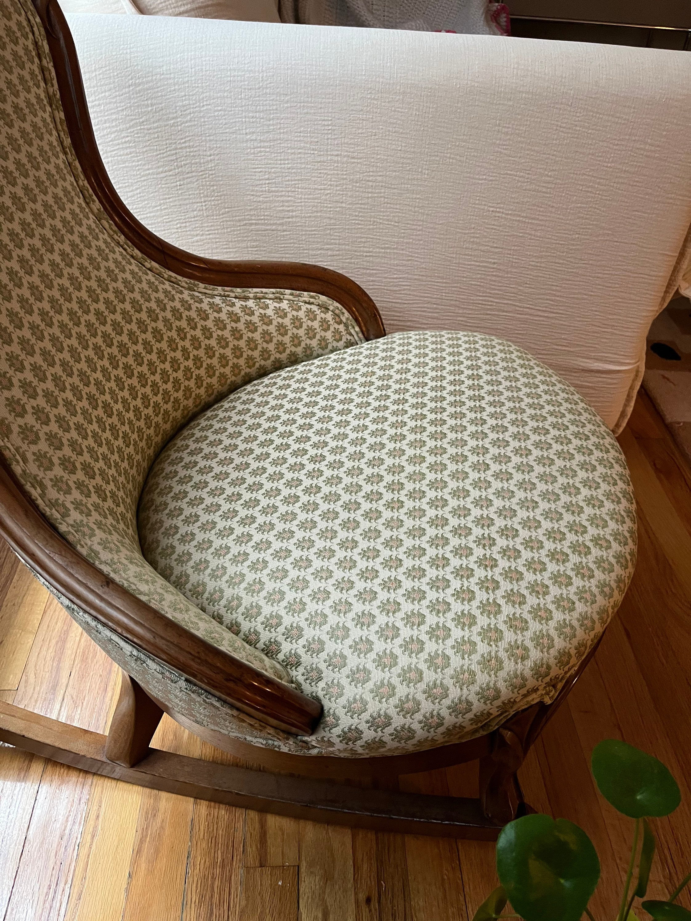 Antique Victorian Rocking Chair - Etsy