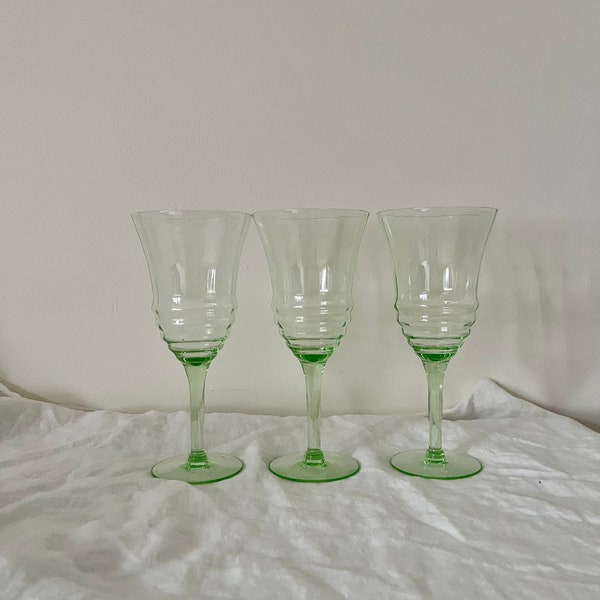 Vintage Wine Glasses - Etsy