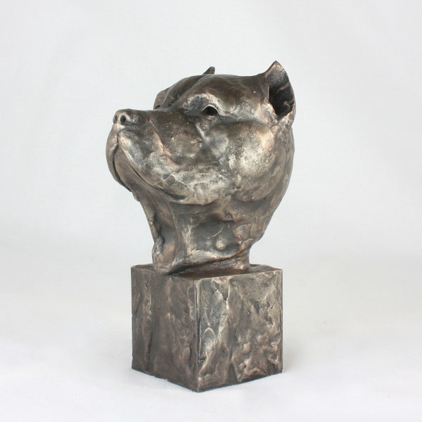 Pit Bull Sculpture - Etsy