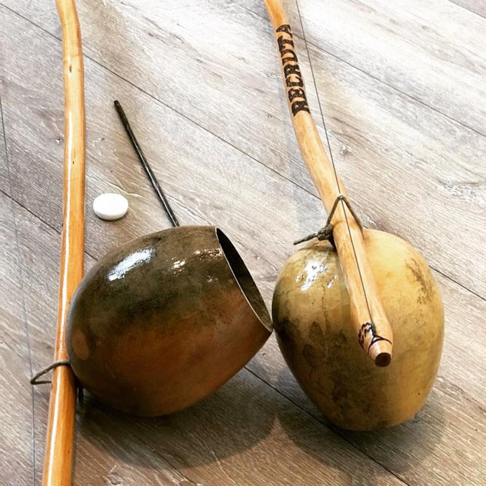 Authentic Brazilian Berimbau - Musical Instrument of Capoeira ...