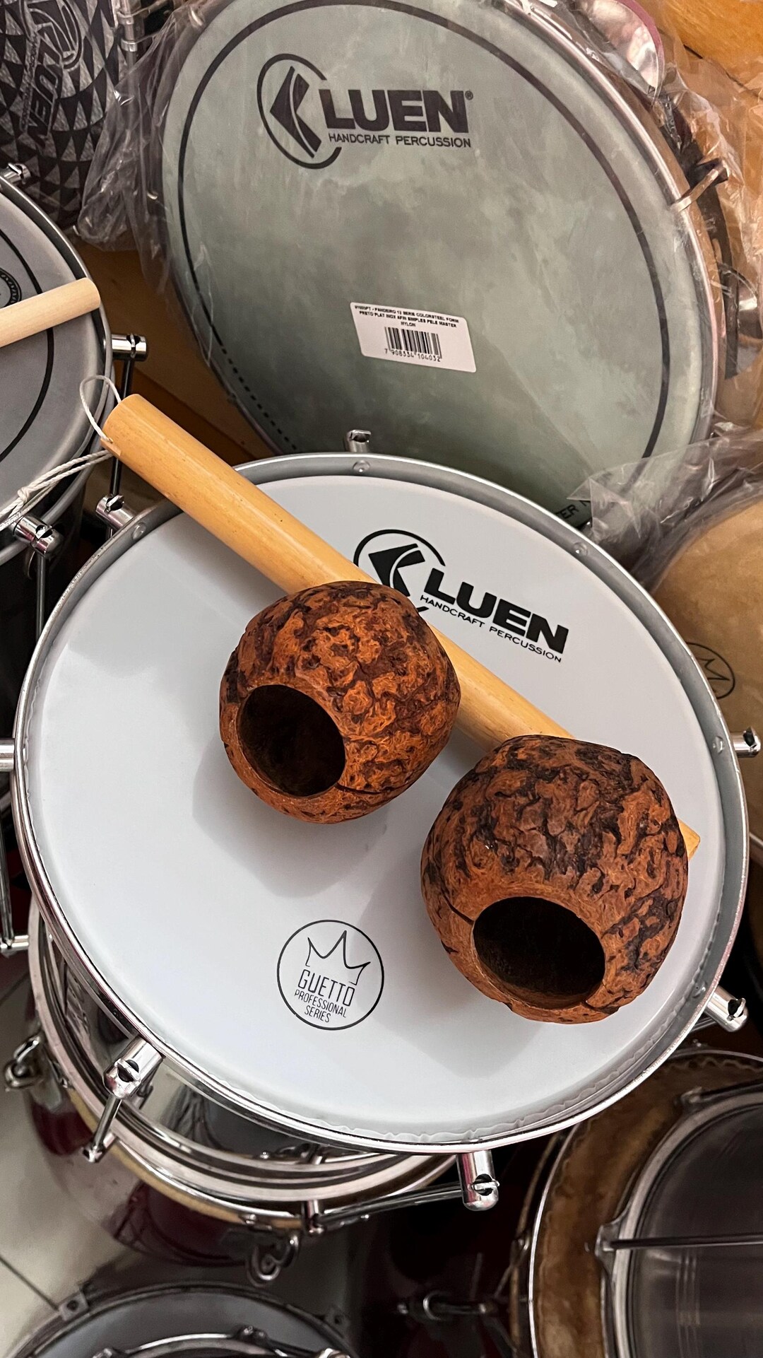 Agogo De Castanha | Handmade Agogo Bells by Contra-mestre Zap | Authentic Brazilian ...