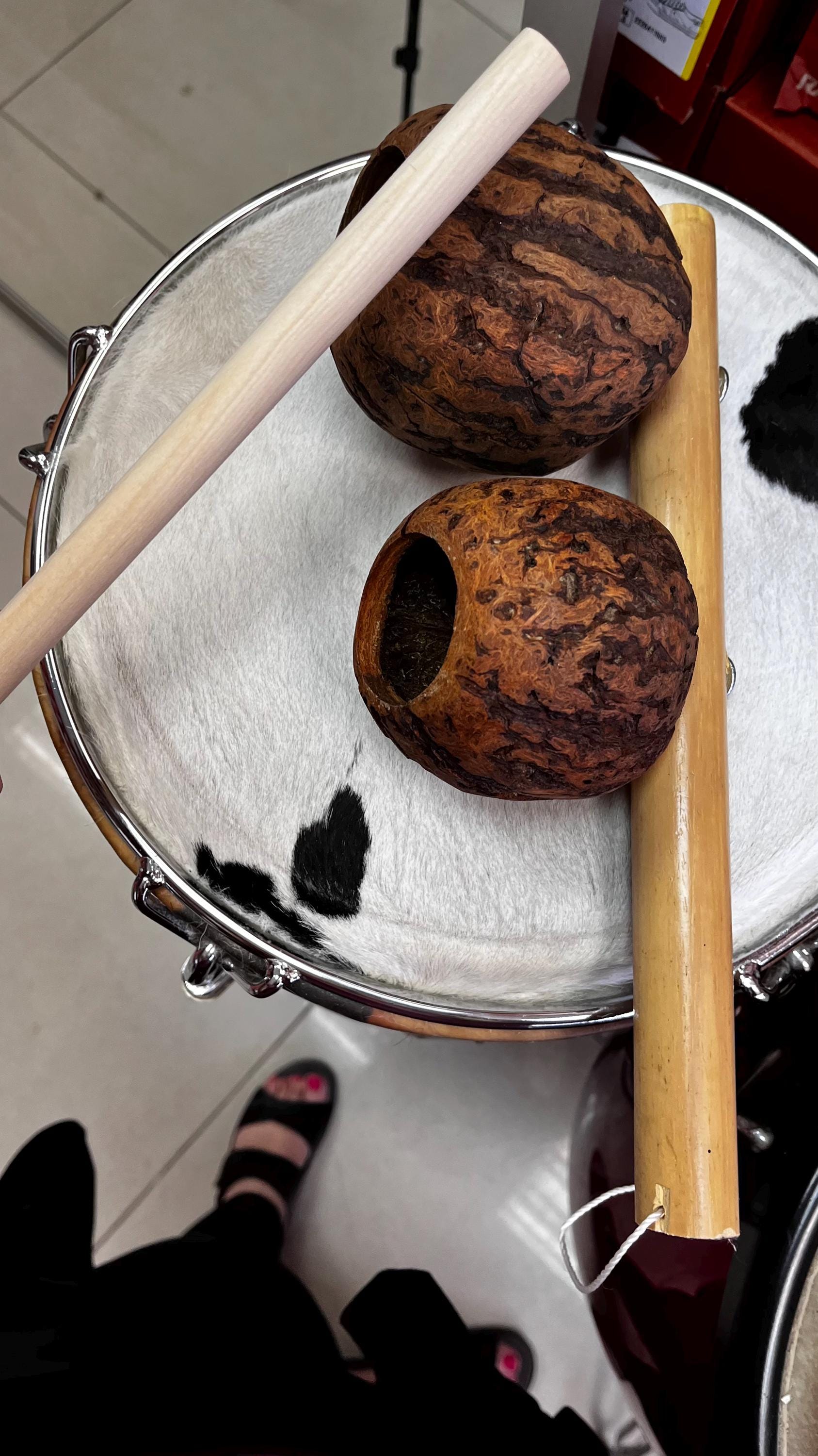 Agogo De Castanha Handmade Agogo Bells by Contra-mestre Zap Authentic Brazilian Craftsmanship - Etsy