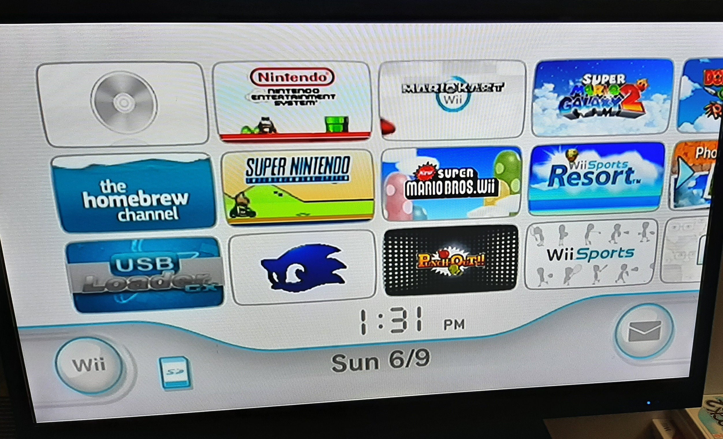 Modified Wii black Console complete System With 2,200 Games READ ...